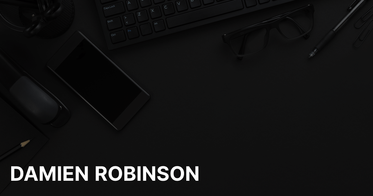 Damien Robinson | Daim